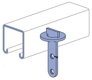 Channel Curtain Slider | Acme Construction Supply Co., Inc.