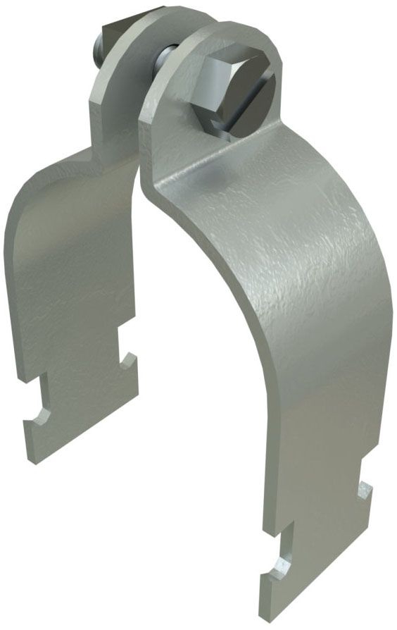 Strut & Fittings Strut Pipe Straps and Clamps Show All Strut Pipe ...