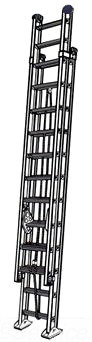 FLAT D-RUNG EXTENSION LADDER | Acme Construction Supply Co., Inc.